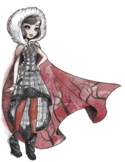 ever after high cerise wolf coloring pages