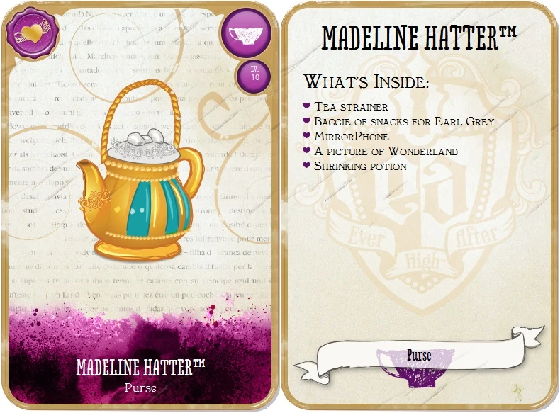 Ever After High All Characters Cards