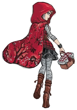 how to draw cerise hood