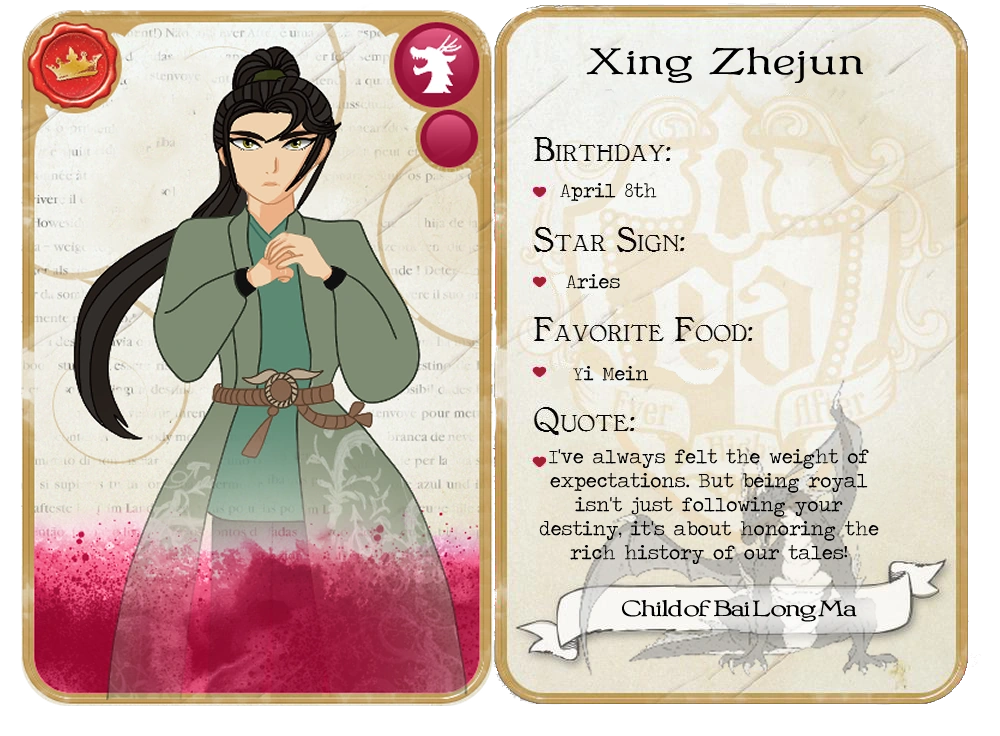 Xing Zhejun/Art | Ever After High Fandom Wiki | Fandom