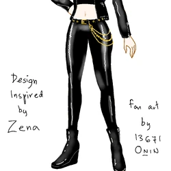 how to draw latex clothing