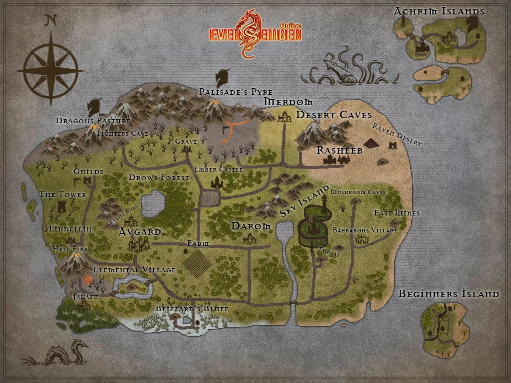 Locations | EverEmber Online Wiki | Fandom