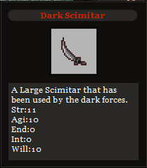 Dark Scimitar | EverEmber Online Wiki | Fandom