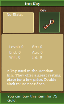 Inn Key | EverEmber Online Wiki | Fandom