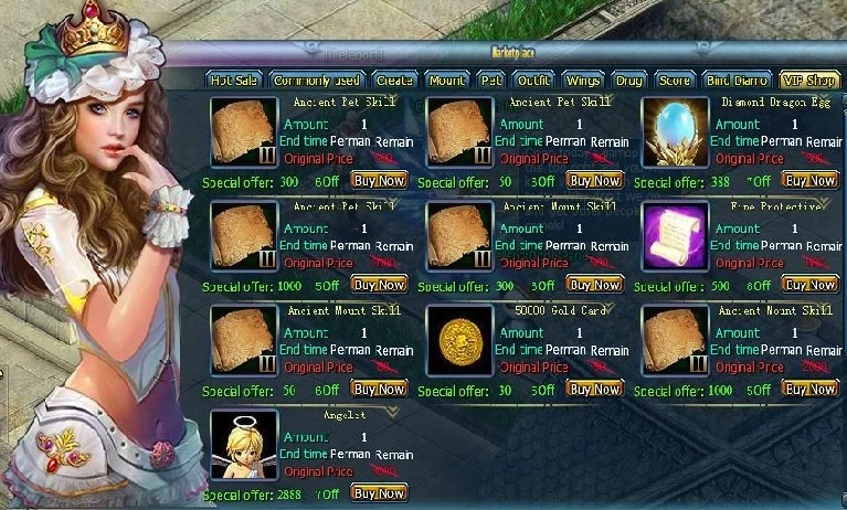 VIP Shop | Everlight Wiki | Fandom