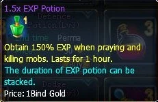1.5x EXP potion | Everlight Wiki | Fandom
