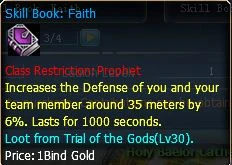 Skill book: Faith | Everlight Wiki | Fandom
