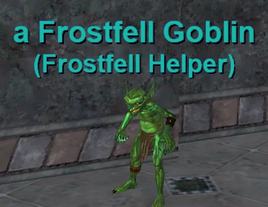A Frostfell Goblin | EverQuest Wiki | Fandom