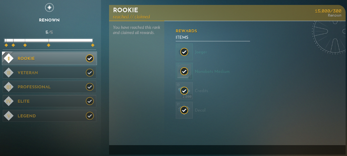 Renown - Official Everspace Wiki