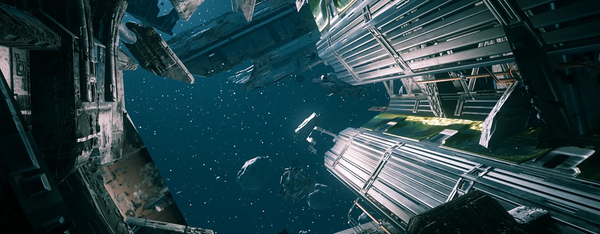 Destroyed Mining Station - Official Everspace Wiki