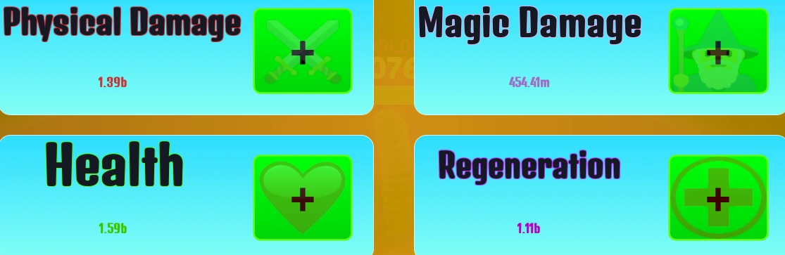 Skills | Every Second Add 1 Skill Point Wiki | Fandom