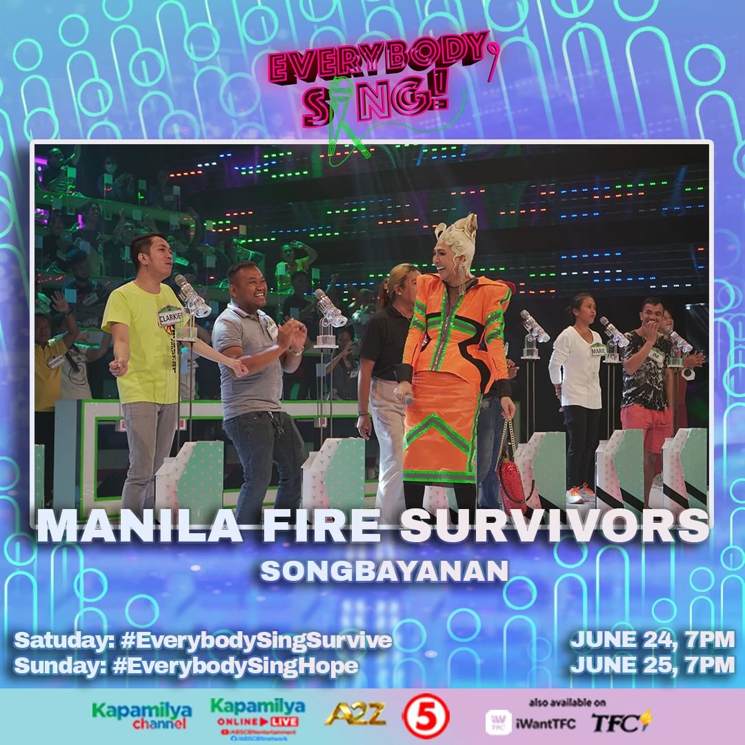 100 Manila Fire Survivors | Everybody, Sing! Wiki | Fandom