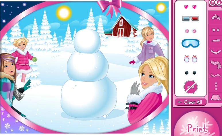 Snowgirl Glam Up | Everything Barbie Wiki | Fandom
