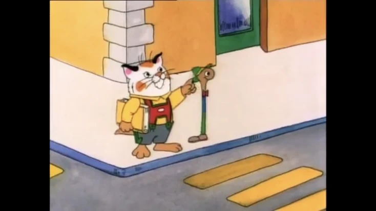 Huckle Cat | The Busy World of Richard Scarry Wiki | Fandom