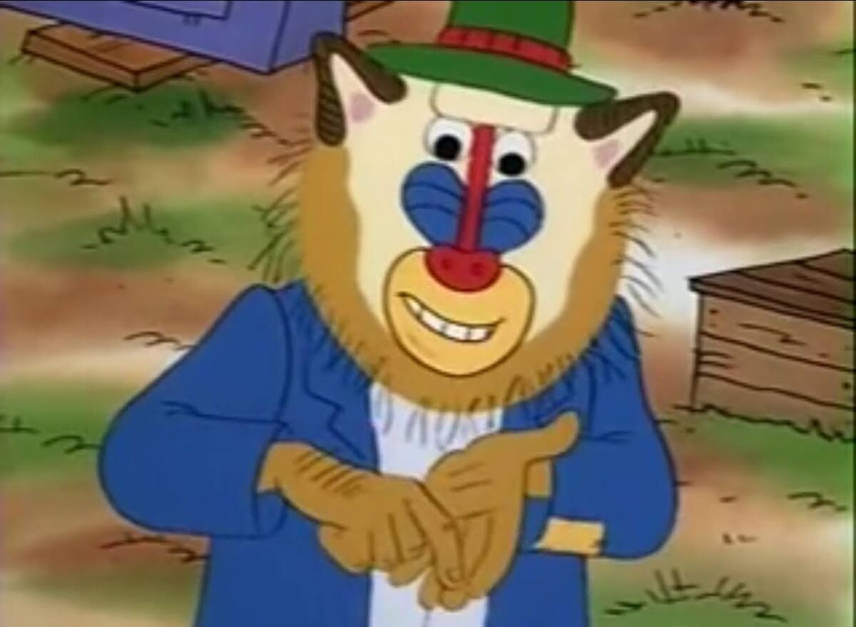 Benny Baboon | The Busy World of Richard Scarry Wiki | Fandom