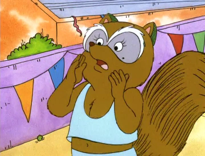 Louisa Raccoon | The Busy World of Richard Scarry Wiki | Fandom