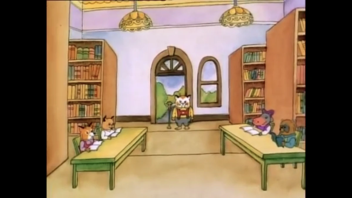 Busytown Library | The Busy World of Richard Scarry Wiki | Fandom