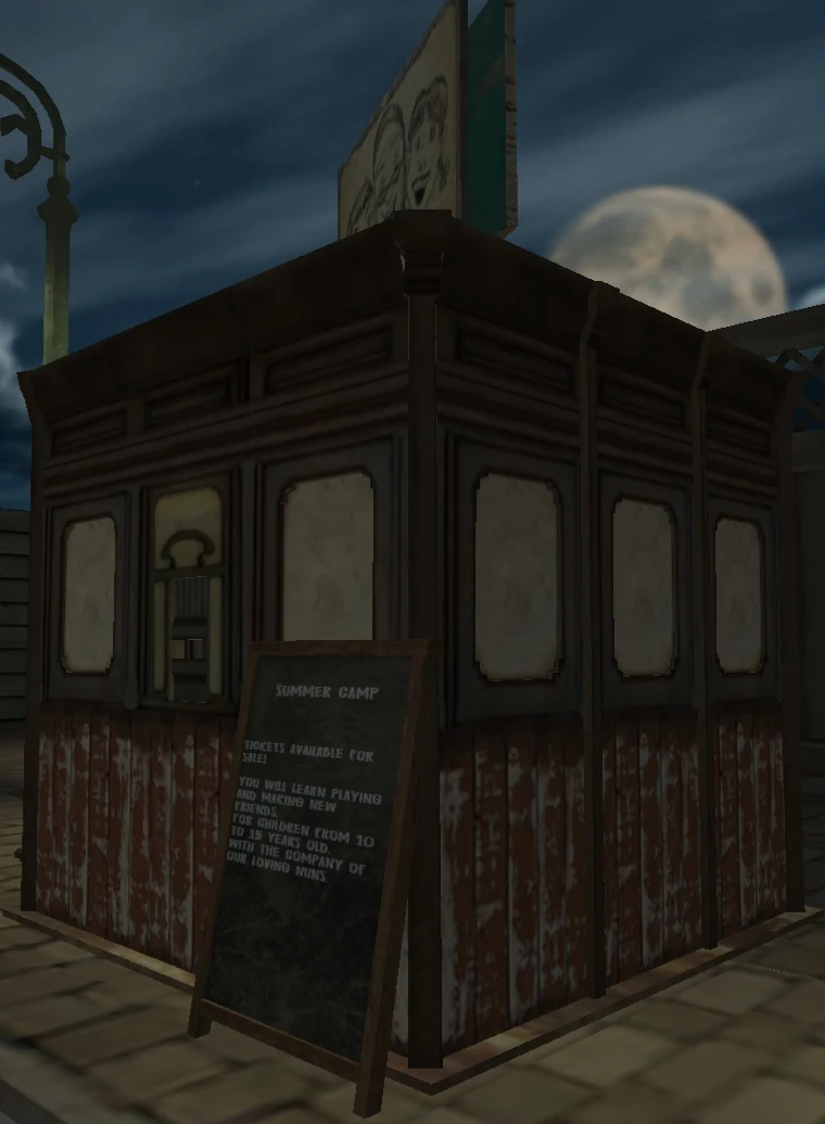 Ticket Booth | Evil Nun Wiki | Fandom