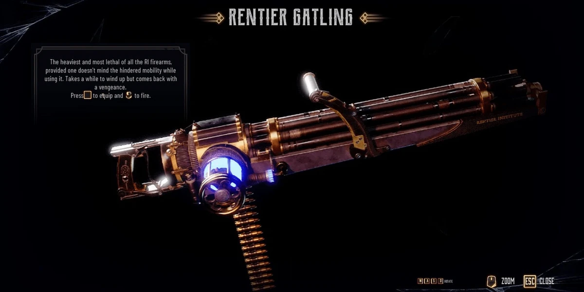 Gatling Gun | Evil West Wiki | Fandom