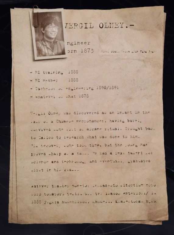 Vergil's Curriculum | Evil West Wiki | Fandom