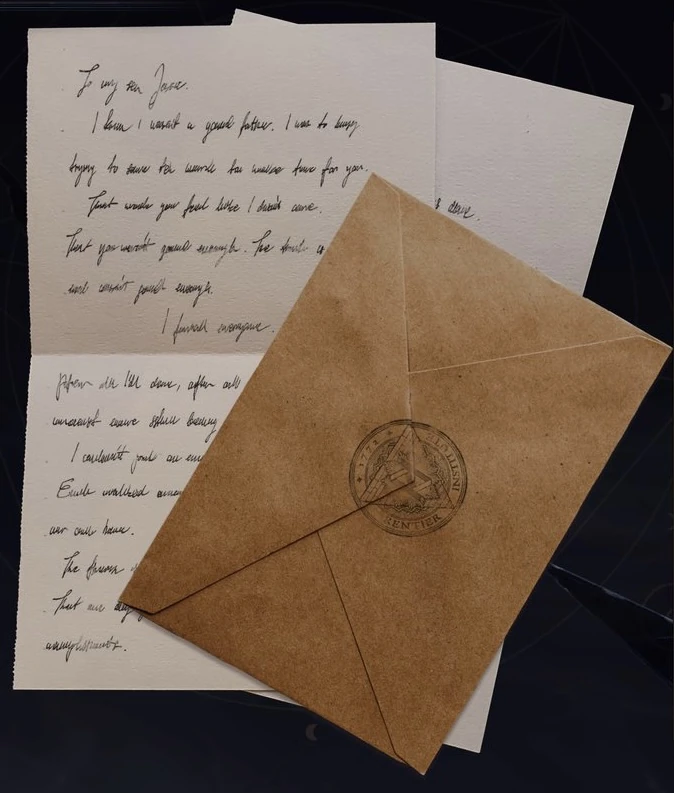 President Chester Arthur's Letter | Evil West Wiki | Fandom