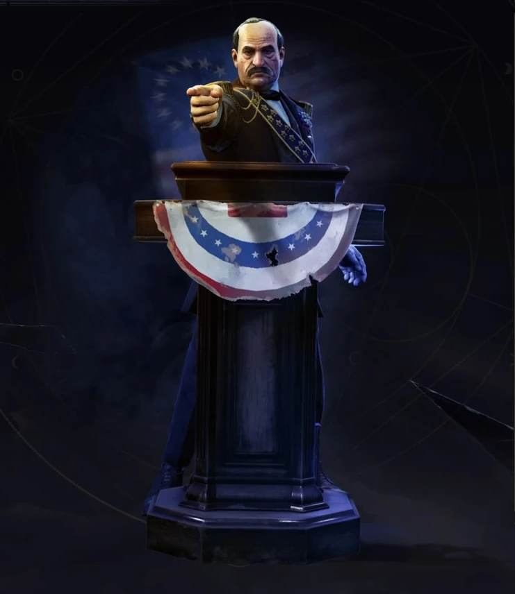 Grover Cleveland | Evil West Wiki | Fandom