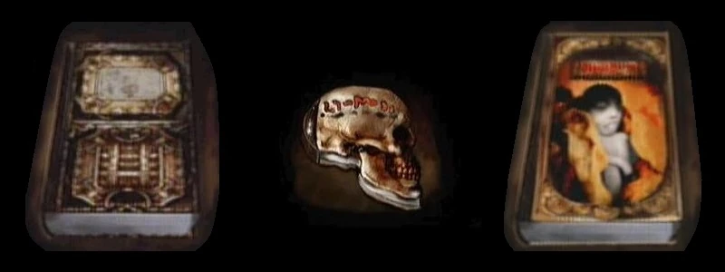 Three Ancient Tomes | The Evil Wiki | Fandom