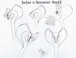 Jafar's Snake Staff | The Evil Wiki | Fandom