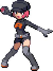 Team Rocket Grunt Girl