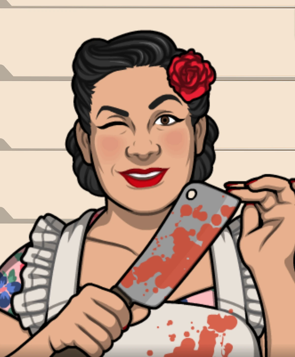 Butcher Betty (Criminal Case) | The Female Villains Wiki | Fandom