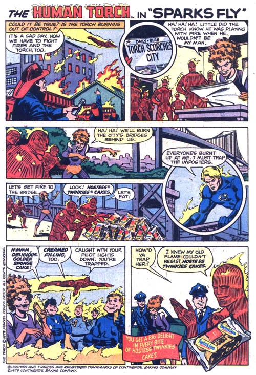 Human Torch Villainess (The Human Torch) | The Female Villains Wiki ...