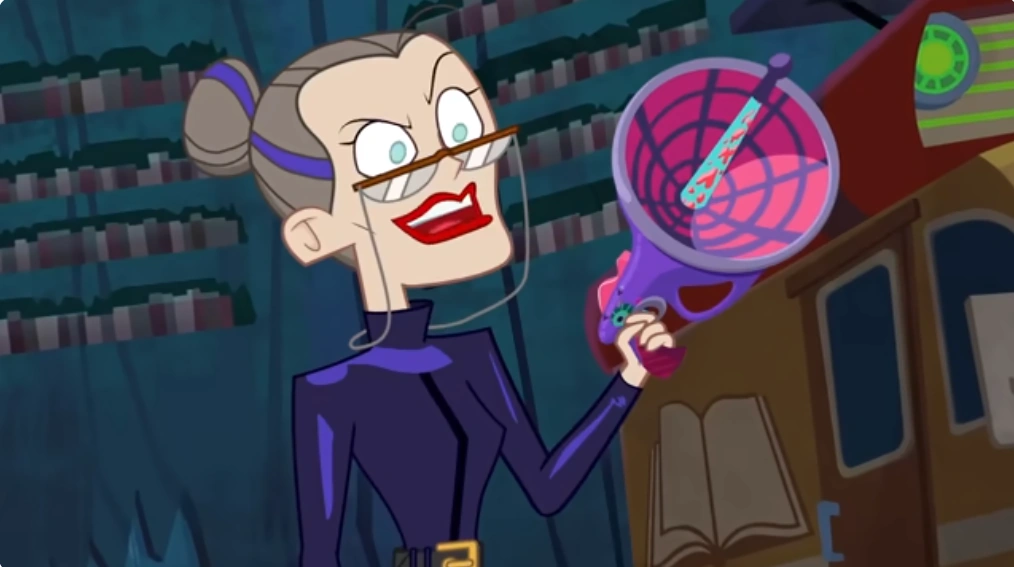 Ms. Shush (Johnny Test) | The Female Villains Wiki | Fandom