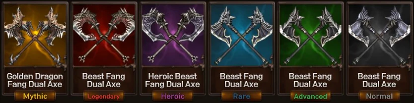 Beast Fang Double Axes | Evilbane: Rise of Ravens Wikia | Fandom