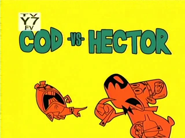 Cod vs. Hector | Evil Con Carne Wiki | Fandom