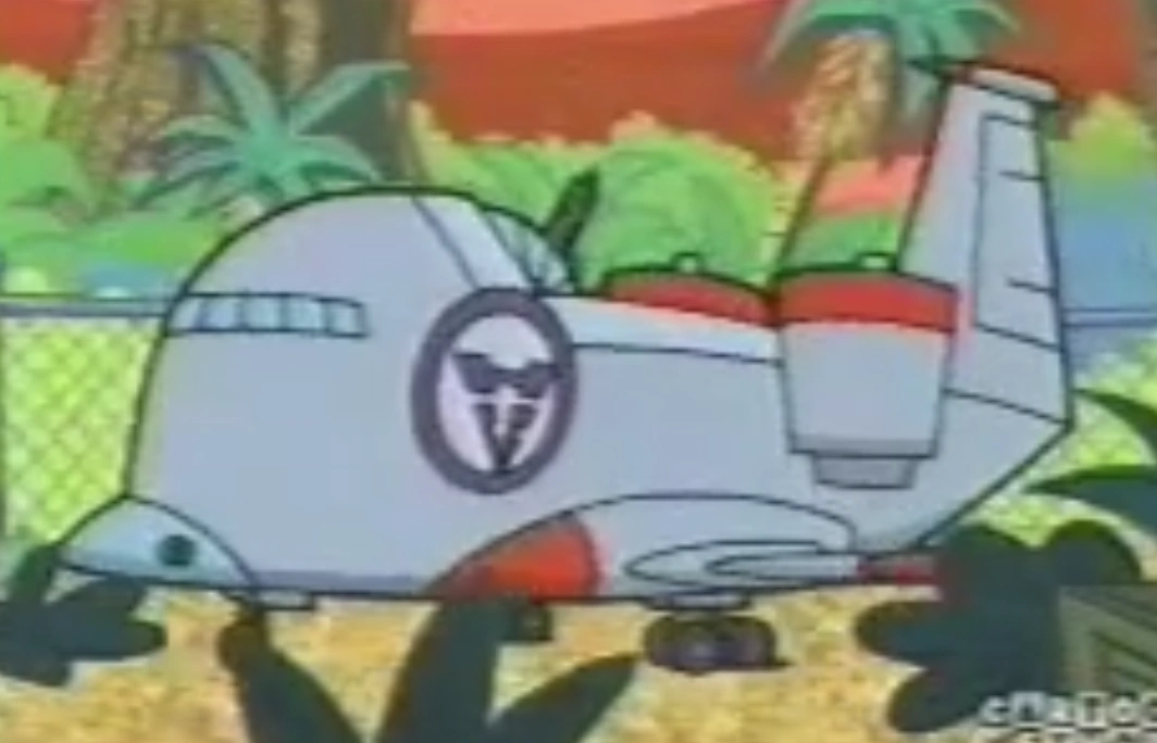 Con Carne Jet Plane | Evil Con Carne Wiki | Fandom