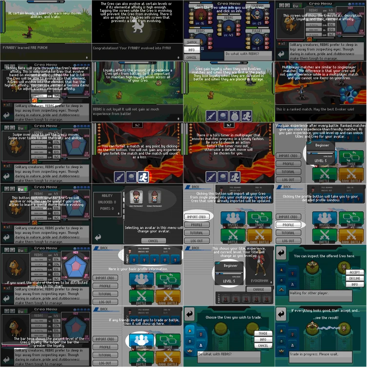 Tutorial | EvoCreo Wikia | Fandom