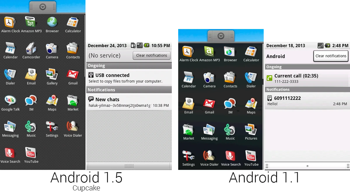 1.5 CupCake | Evolucionando android Wiki | Fandom
