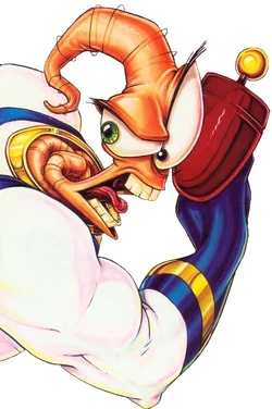 how to draw earthworm jim