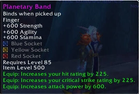Planetary Band (Upgraded) | Eternion Wow Wiki | Fandom