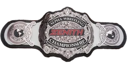 ALPHA Wrestling Zenith Championship | The eWrestling Encyclopedia | Fandom