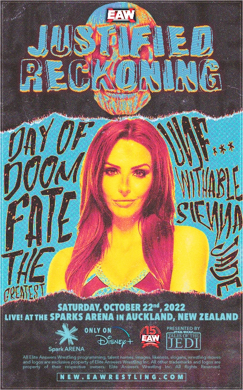 EAW Justified Reckoning (2022) | The eWrestling Encyclopedia | Fandom
