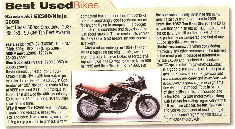 Buying a used EX500 | EX500 Wiki | Fandom