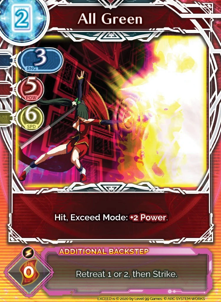 All Green | Exceed Fighting System Wiki | Fandom