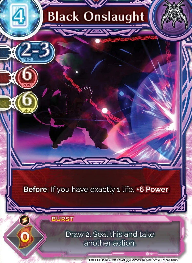 Black Onslaught | Exceed Fighting System Wiki | Fandom