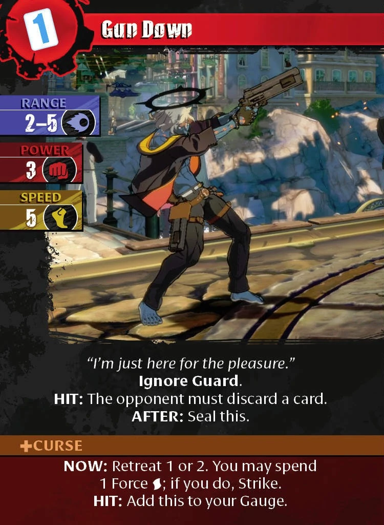 Gun Down | Exceed Fighting System Wiki | Fandom