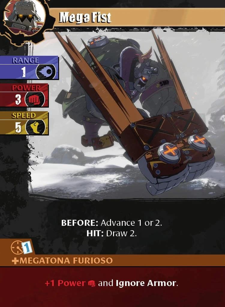 Mega Fist | Exceed Fighting System Wiki | Fandom