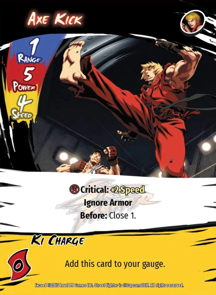 Axe Kick | Exceed Fighting System Wiki | Fandom