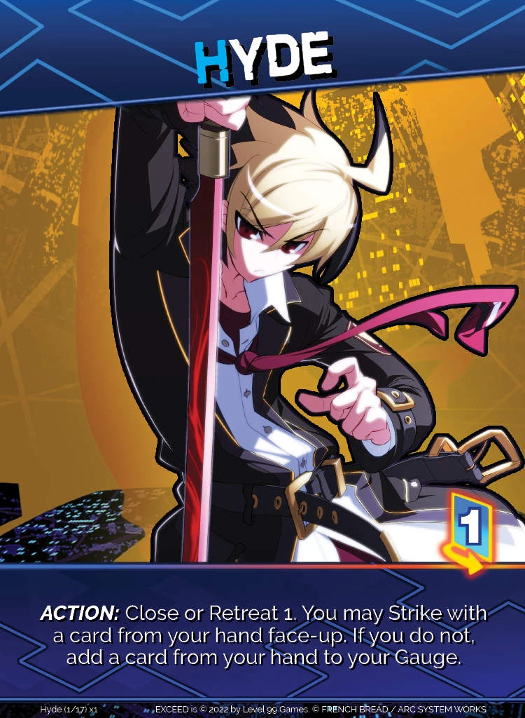 Hyde | Exceed Fighting System Wiki | Fandom