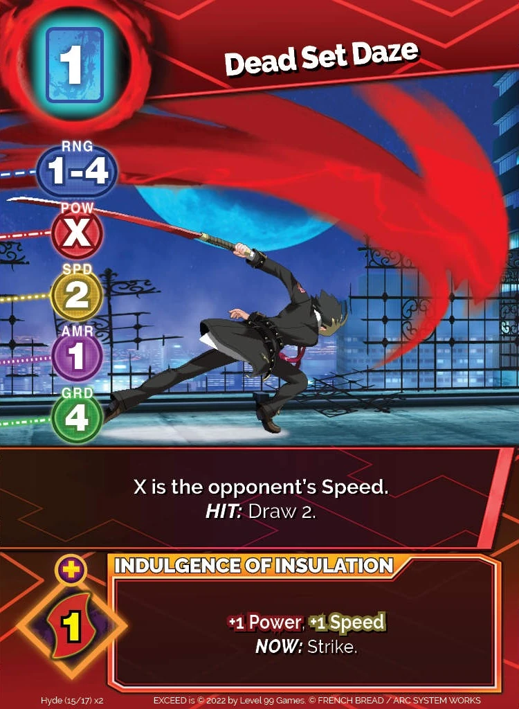 Dead Set Daze | Exceed Fighting System Wiki | Fandom