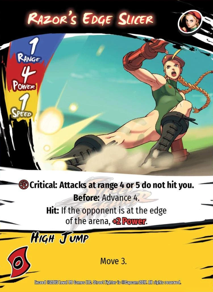 Razor's Edge Slicer | Exceed Fighting System Wiki | Fandom